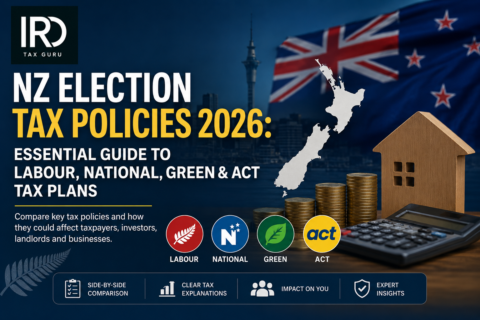 NZ Election Tax Policies 2026: Essential Comparison Of Labour, National ...